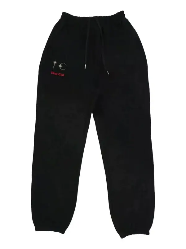 THUG CLUB Tc Heavy Jogge Track Pants - Black