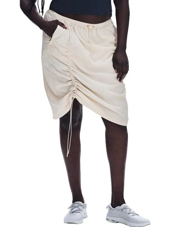 On Drawstring Midi Skirt - Grain