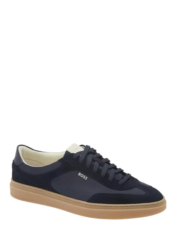 BOSS Kieran Low Top Sneakers - Dark Blue