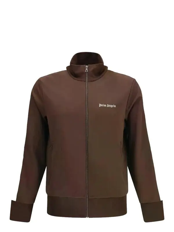 Palm Angels Classic Logo Track Jacket - Brown