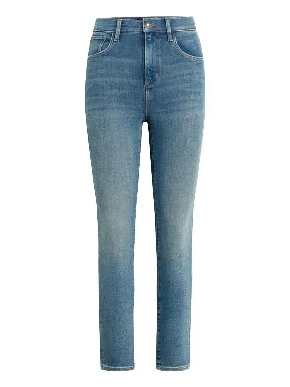 FAVORITE DAUGHTER The Erin Crop Bootcut Jeans - Gramercy