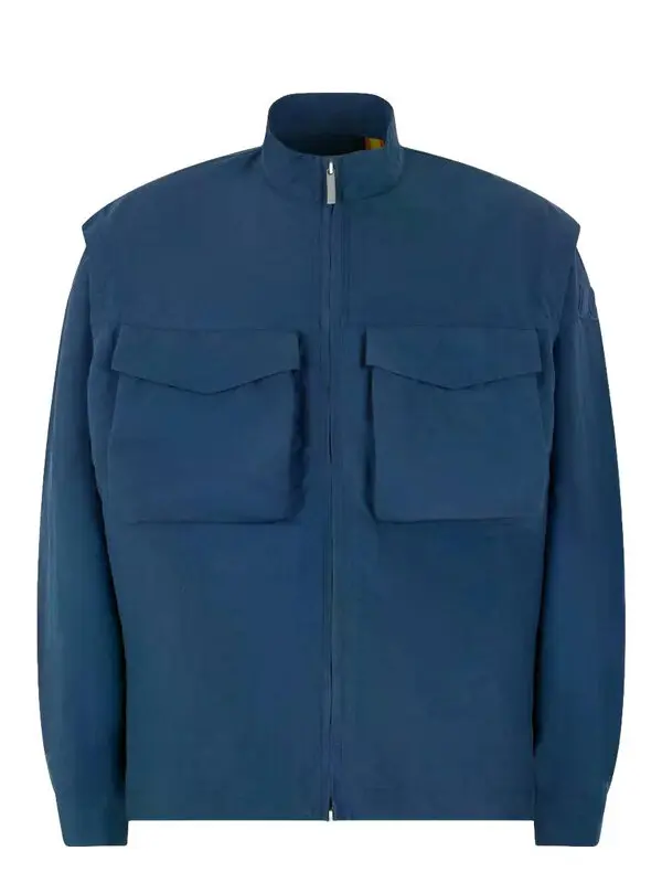 K-WAY Orian Flap-pocket Zip-up Jacket - Blue