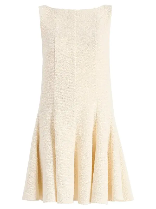 Khaite Mags Fit-and-flare Dress - Natural