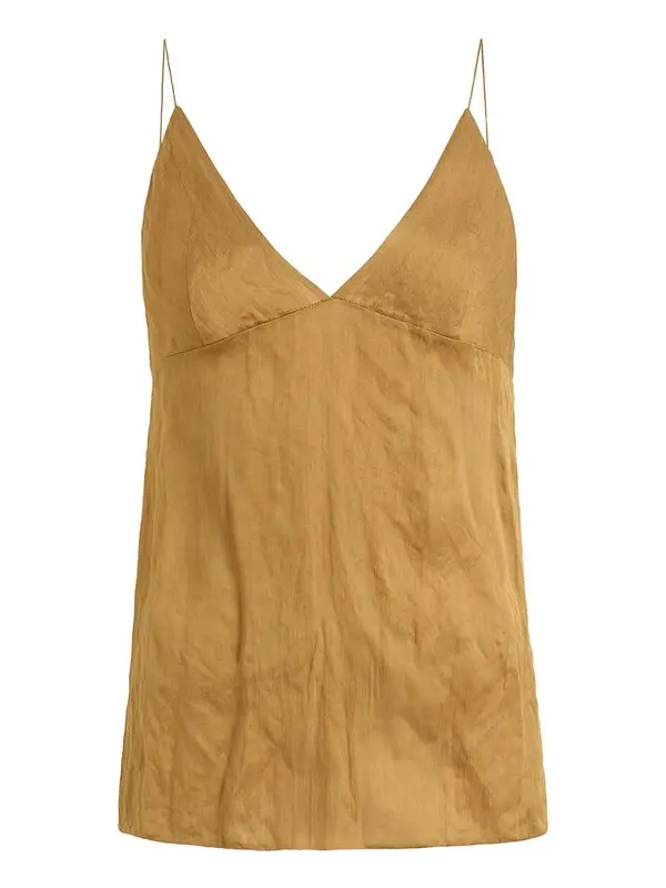 Khaite Timy Top - Golden Ochre