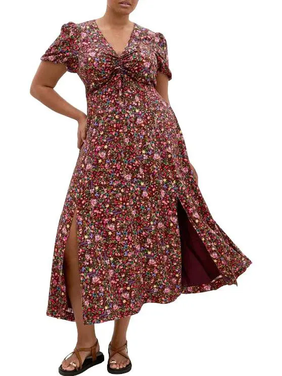 City Chic Aliya Floral Maxi Dress - Rodeo Ditsy