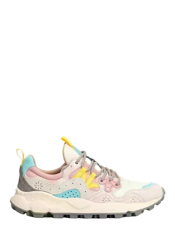 FLOWER MOUNTAIN Yamano Panelled Sneakers - Neutrals