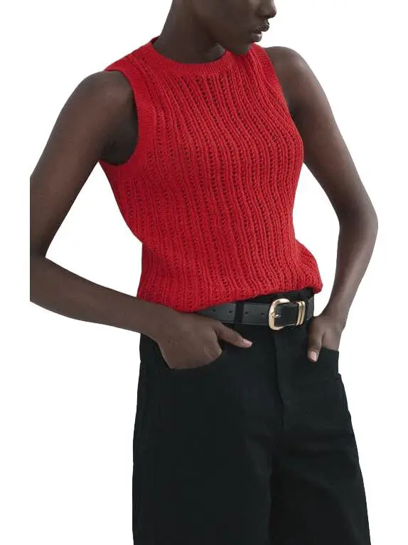 Mango Sito Top - Red
