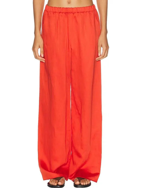 Jenni Kayne Summer Demi Pant - Tomato