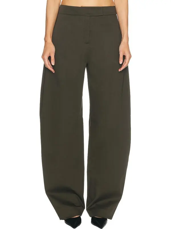 EAVES X Jasmine Tookes Mai Utility Pant - Dark Moss