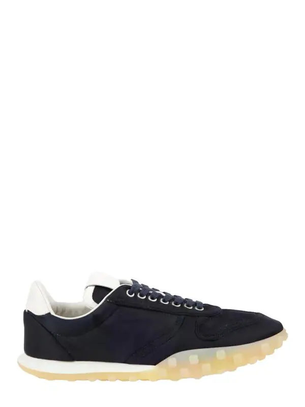 JIL SANDER Moon Low-top Canvas Sneakers - Blue