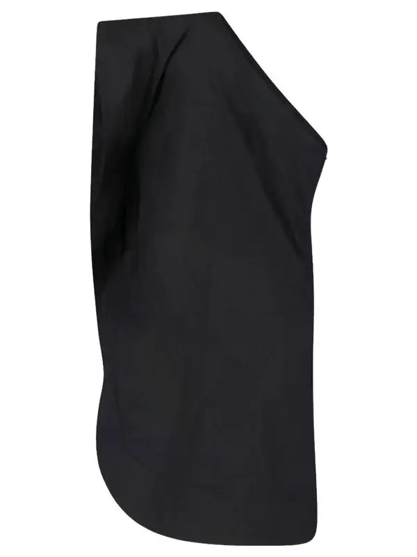 Stella McCartney Asymmetric One-shoulder Dress - Black