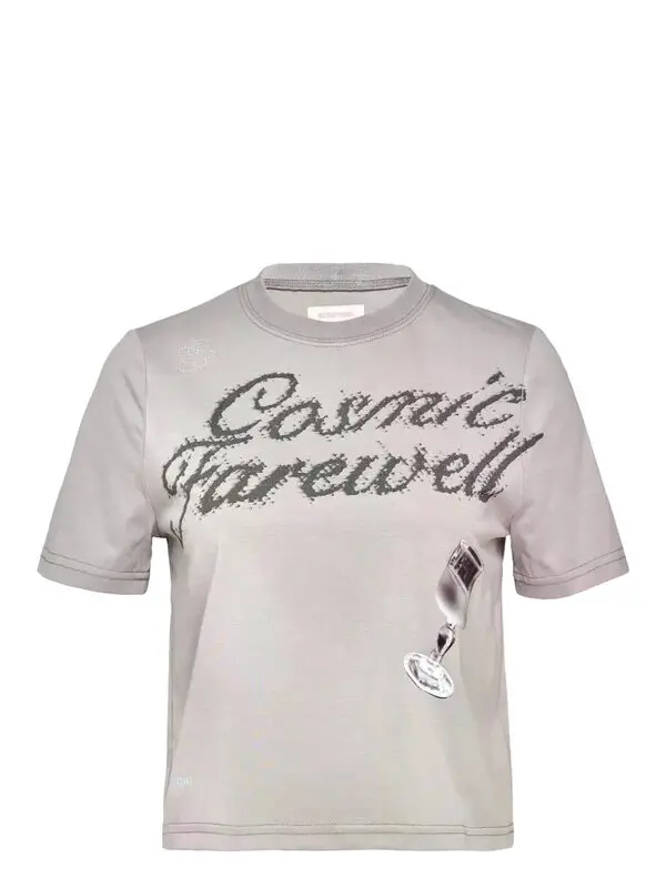 SULTRY VIRGIN Short Sleeve T-shirt - Grey