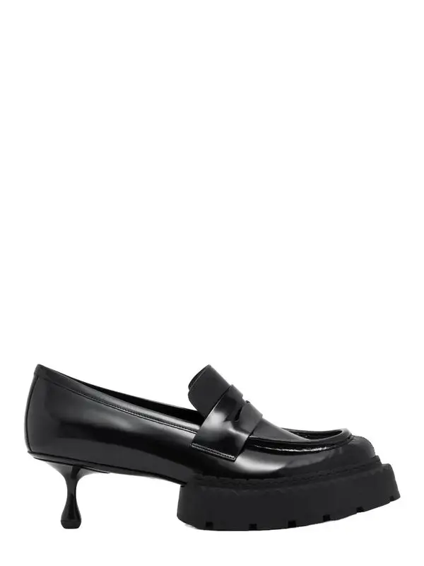 Noir Kei Ninomiya X Jimmy Choo Maxi Loafers - Black