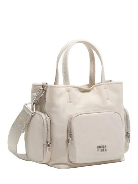Bimba Y Lola Mini Nylon Pocket Bag - Stonewhite