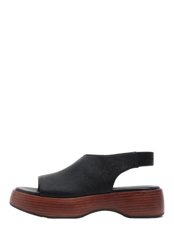 Bimba Y Lola Closed-toe Platform Sandals - Black