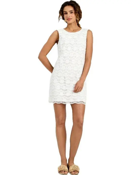 Trina Turk Mariner Mini Dress - Whitewash