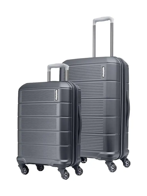 AMERICAN TOURISTER Stratum 2.0 Hardside 2-piece Spinner Set - Charcoal