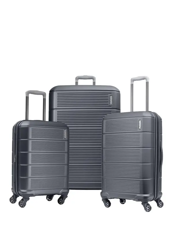 AMERICAN TOURISTER Stratum 2.0 Hardside 3-piece Spinner Set - Charcoal