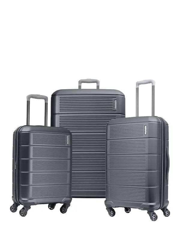 AMERICAN TOURISTER Stratum 2.0 Hardside 3-piece Spinner Set - Charcoal