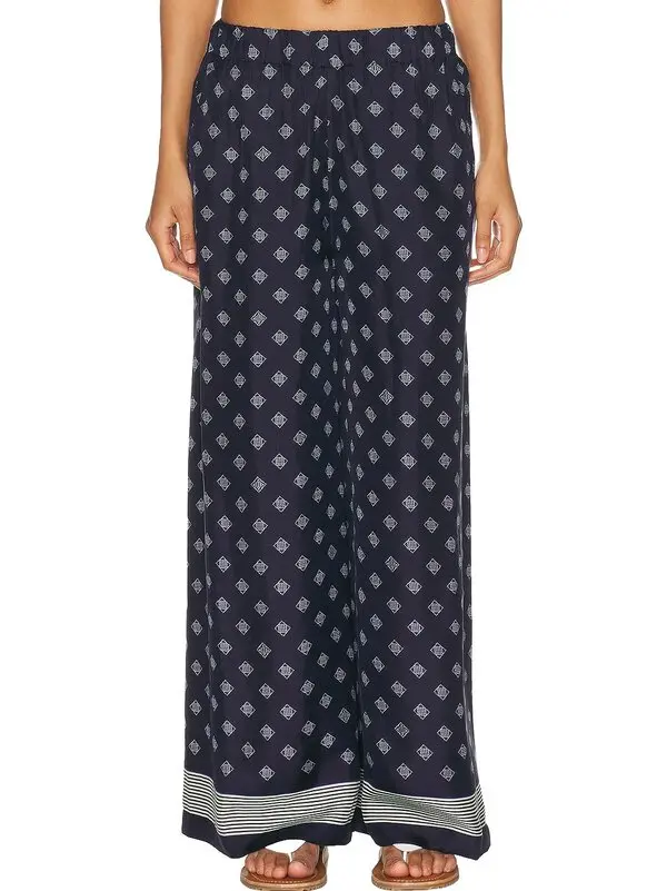 BODE Foyer Diamon Pant - Navy Blue