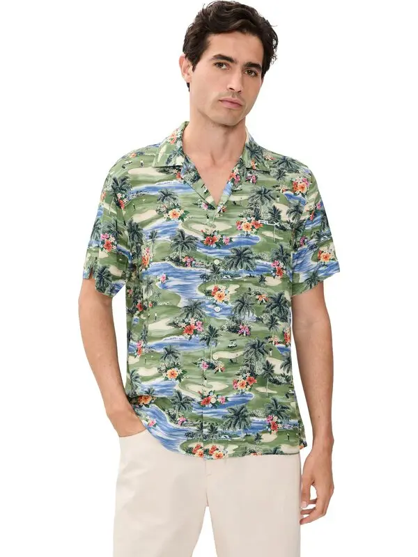 Rlx Ralph Lauren Sport Shirt - A Day On The Course