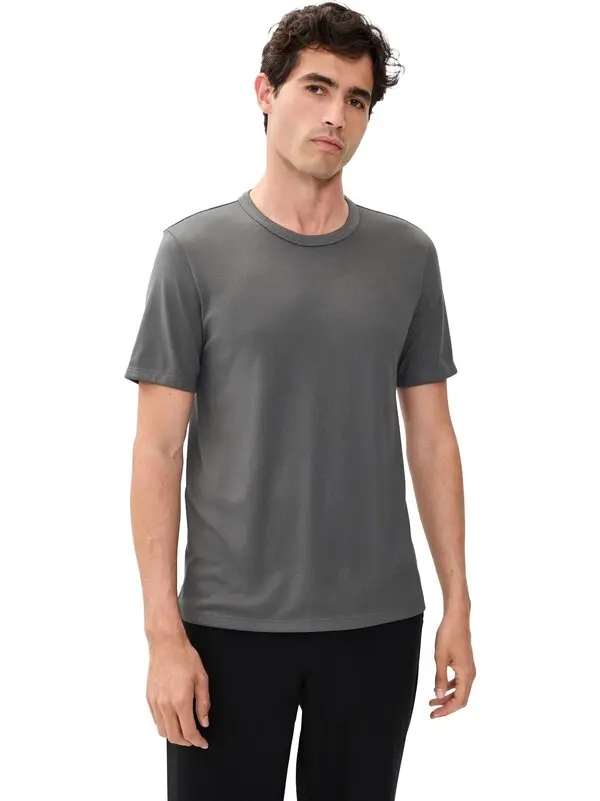 Theory Essential Anemone Tee - Carbon
