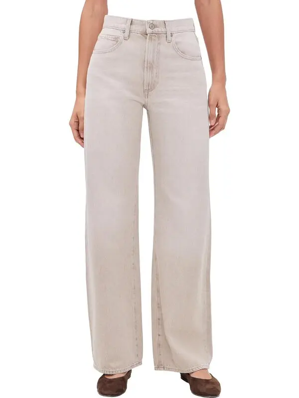 Paige Arellia Straight Leg Jeans - Soft Sepia