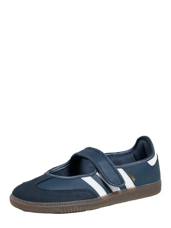 Adidas Samba Jane Sneakers - Crew Navy/ftwr White/gold Met