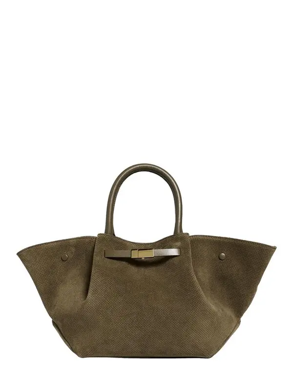 DEMELLIER Midi New York Handbag - Deep Khaki