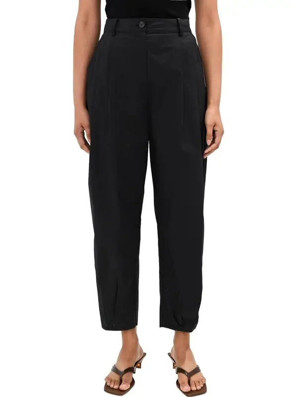 LE BOP Wilder Poplin Pants - Black