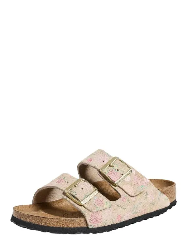 BIRKENSTOCK Arizona Floral Print Sandals - Sandcastle Flower Print