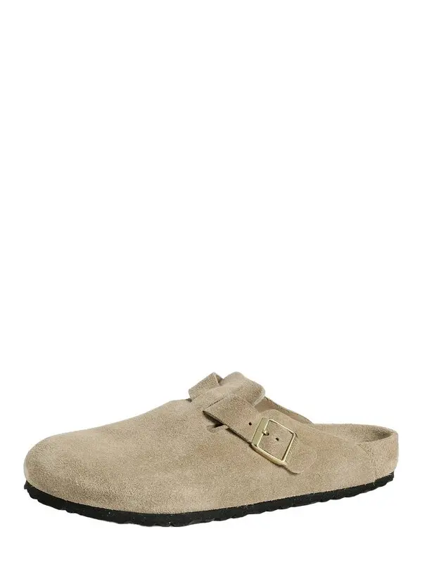 BIRKENSTOCK Boston Exquisite Clogs - Taupe