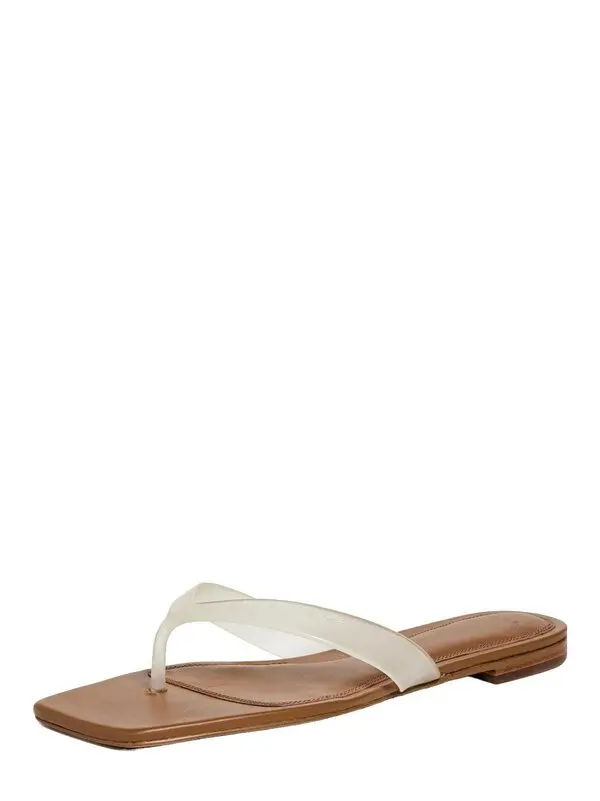 Vince San Juan Jelly Thong Sandals - Clear
