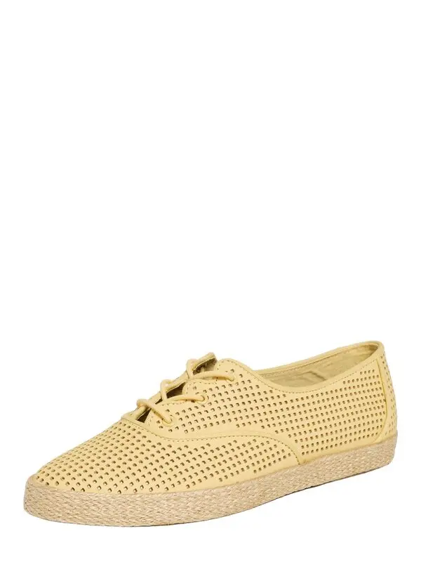 KEDS Champion Point Low Wave Perforated Sneakers - Yellow