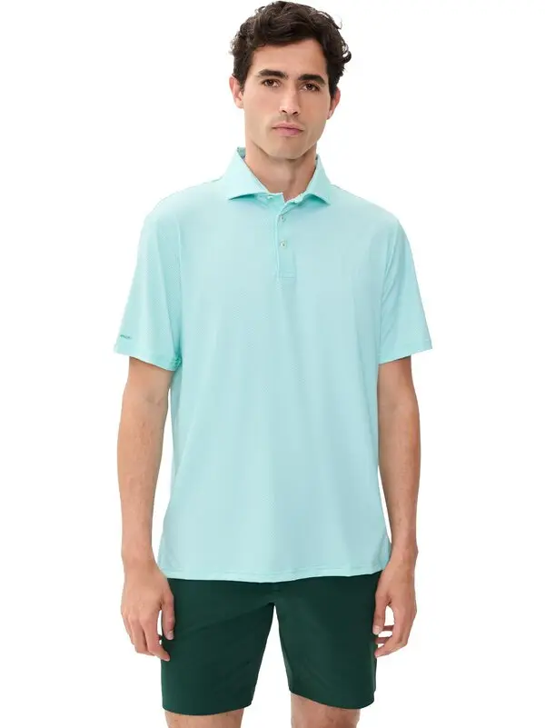 Rlx Ralph Lauren Beekman Deco Lightweight Airflow Jersey - Light Mint Beekman Deco