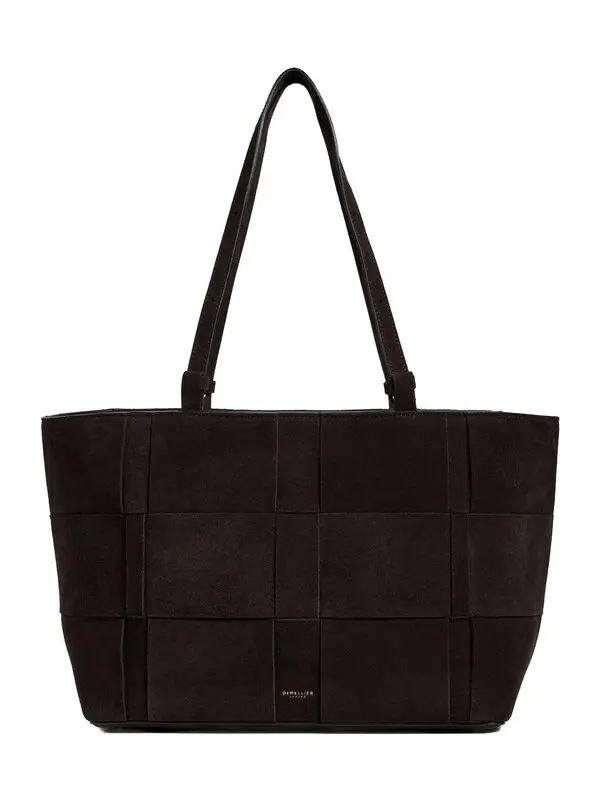 DEMELLIER The Florence Handbag - Dark Chocolate