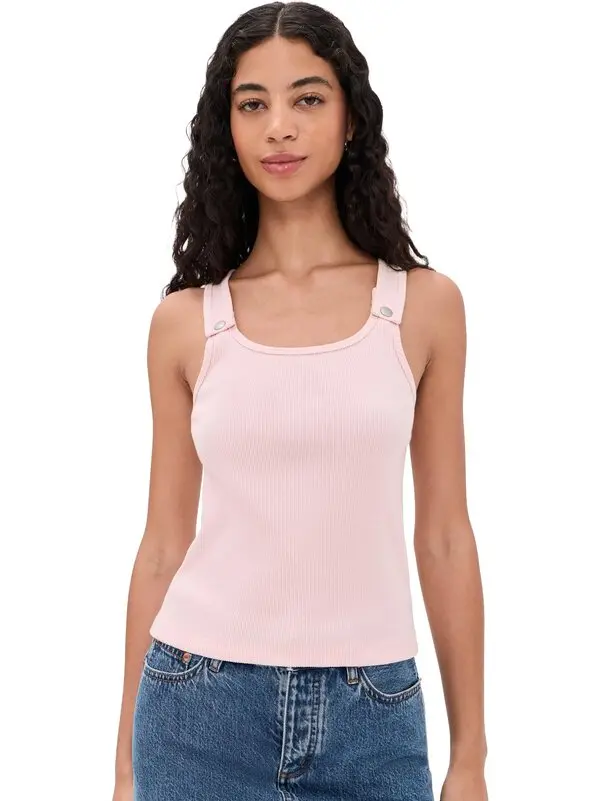 Still Here Snap Tank - Pink