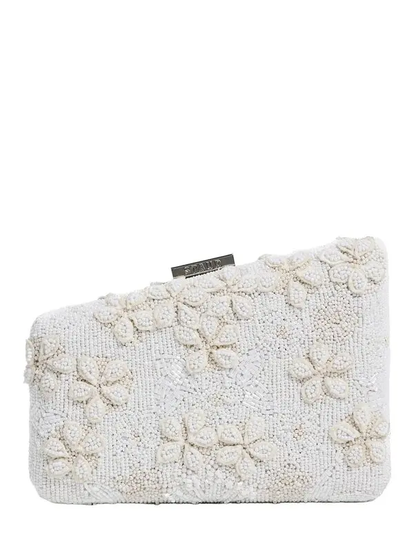Staud Carmella Beaded Clutch - Garden Party