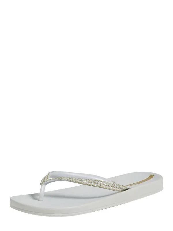 Ipanema Mesh X Fem Flip Flops - Grey/gold