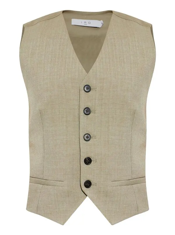 IRO PARIS Sonnie Vest - Green