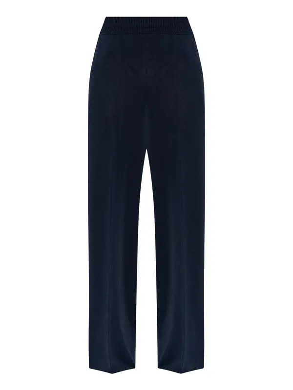 LANVIN Trousers With Stitching - Navy Blue