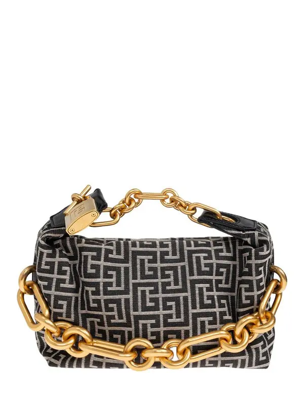Balmain Sync Mini Handbag - Black