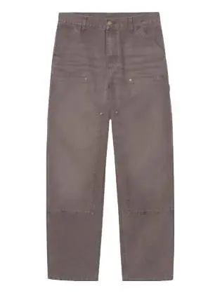 Carhartt Wip Double Knee Pant - Shale (stone Canvas)