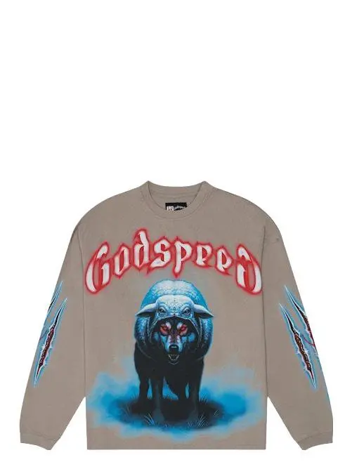 GODSPEED W.i.s.c Ii Long Sleeve T-shirt - Slate Grey