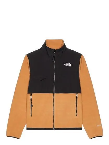 The North Face Denali Fleece Jacket - Almond Butter/tnf Black