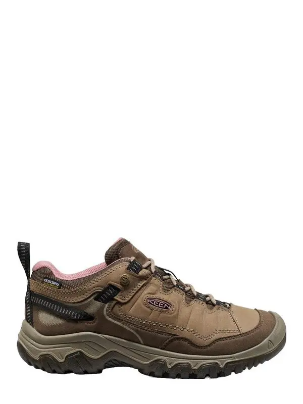 Keen Targhee Iv Waterproof Hiking Shoe - Brindle/nostalgia Rose