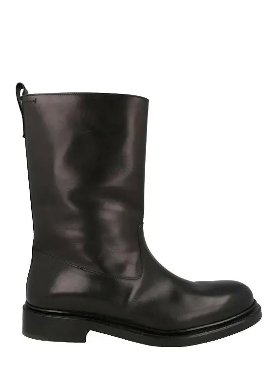 Brioni Leather Boots - Black