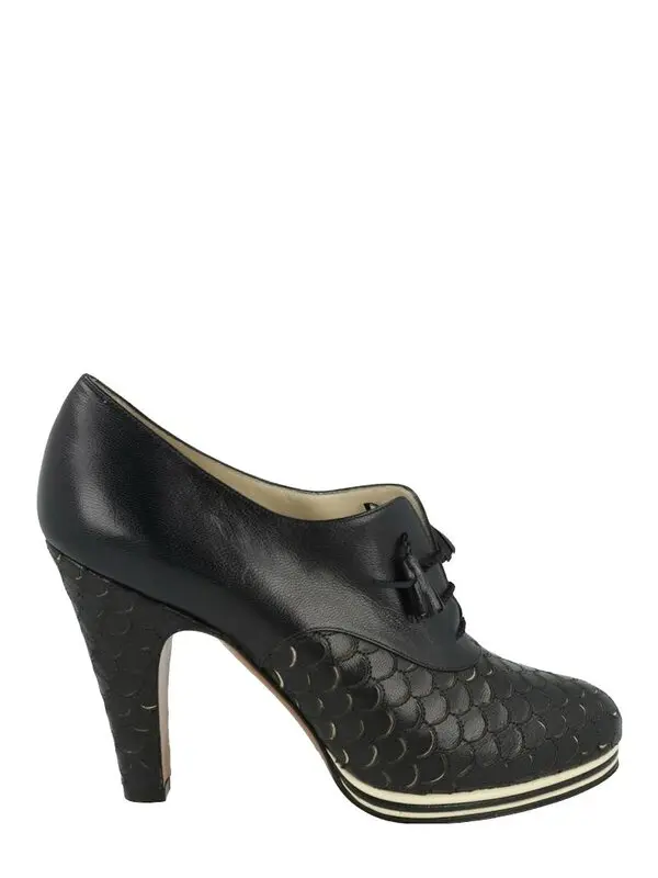 FERRAGAMO Sirena Archive Limited Edition 1938 Pumps - Ice