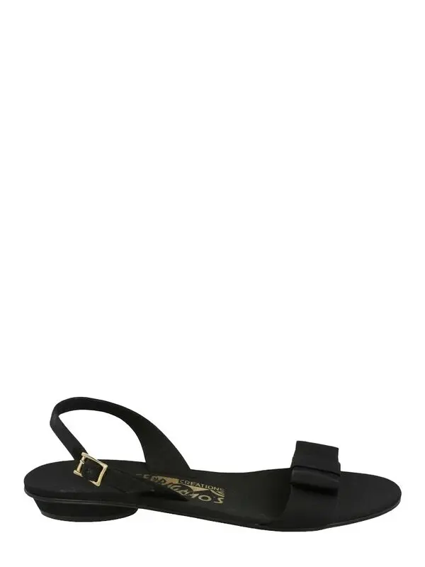FERRAGAMO Capri Archive Limited Edition 1960's Sandals - Black