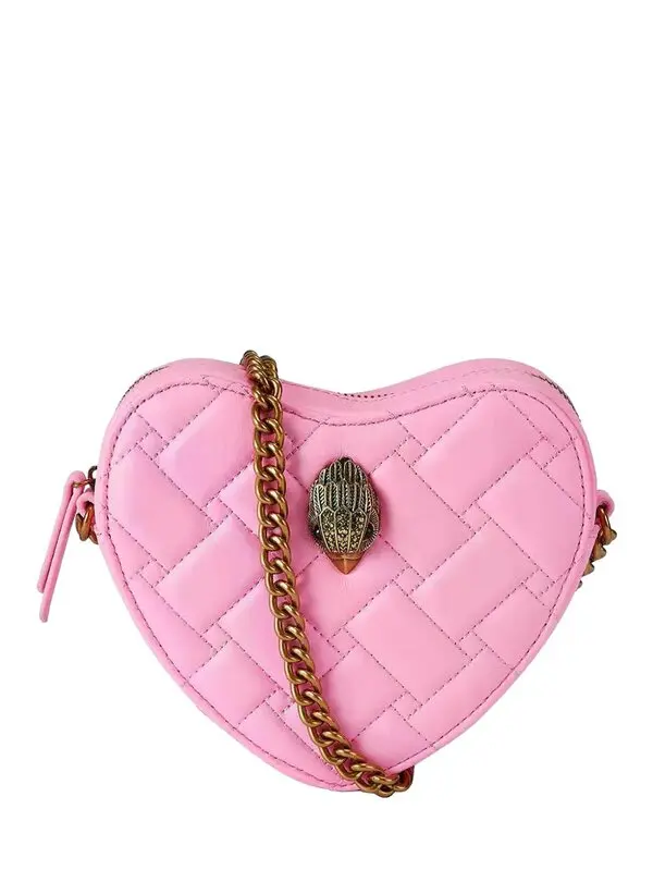 Kurt Geiger Kensington Heart Crossbody Bag - Pink